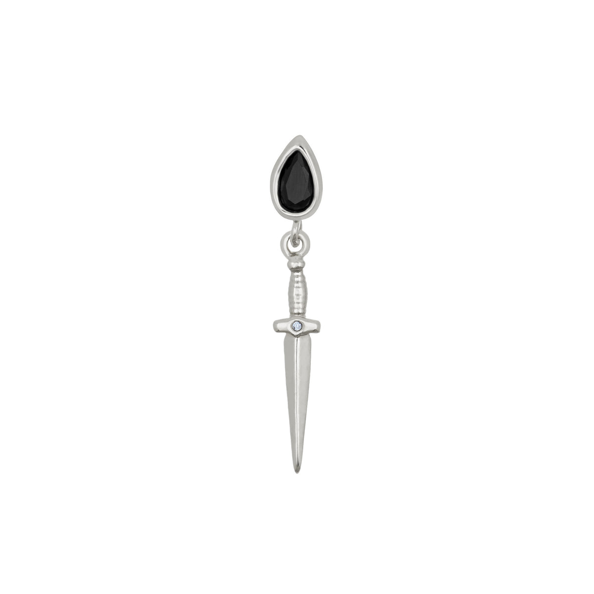 Little Rooms 14K Dagger Stud Earring