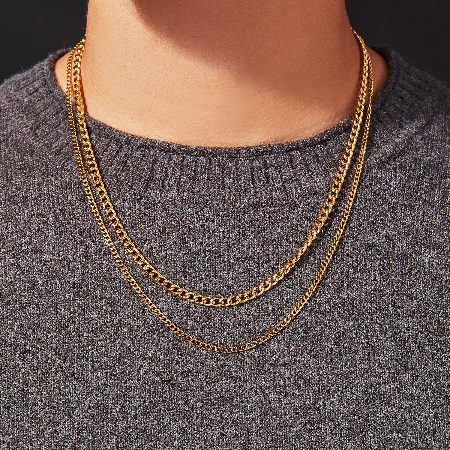 Little Rooms Adonis Chain - 3mm Cuban Link