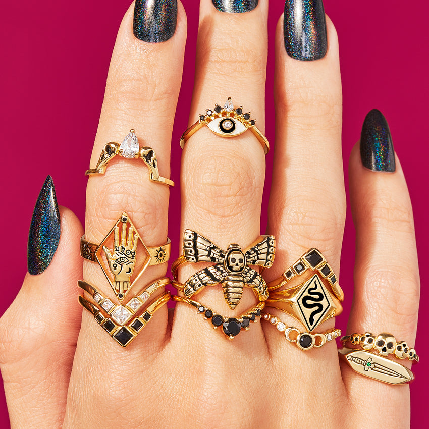Apex Ring - Black – Little Rooms