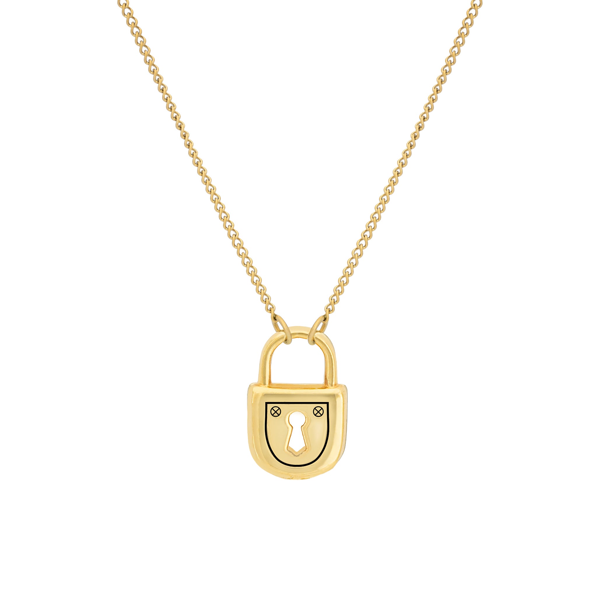Little Rooms Padlock Necklace