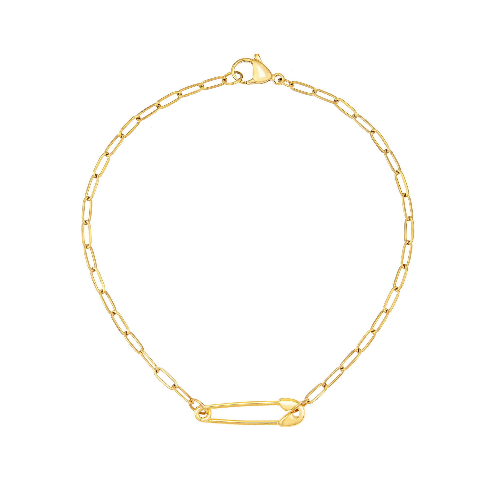 Little Rooms Safety Pin Anklet