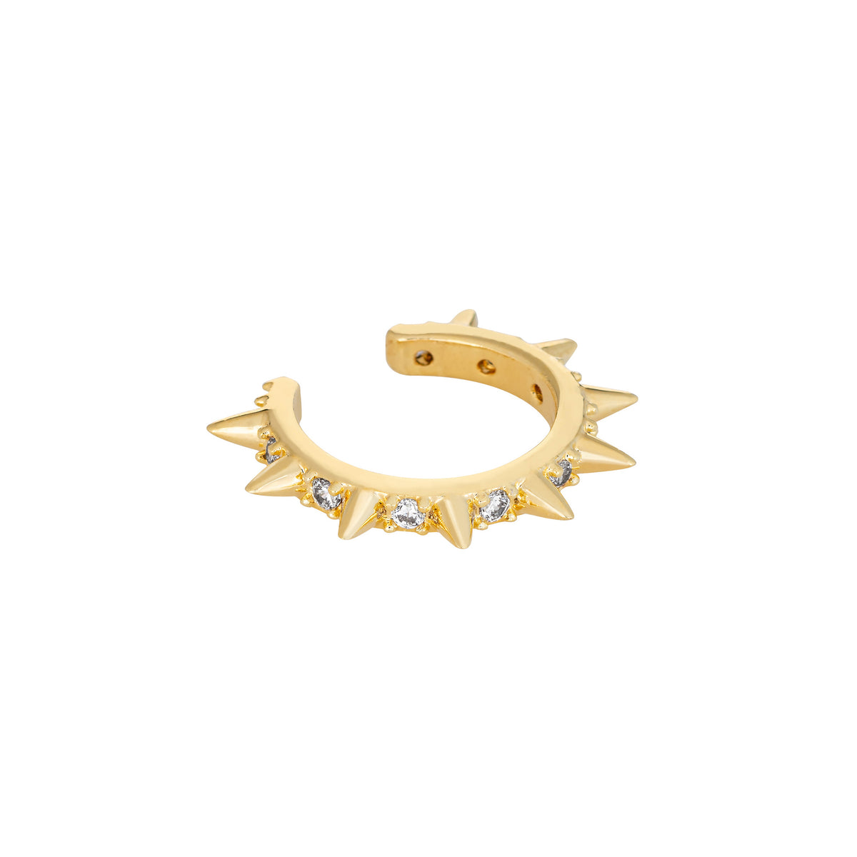 Little Rooms Runaway Ear Cuff - White
